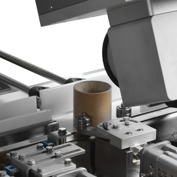 Laser marking inside Cardboard Cores | Arca Labeling & Marking