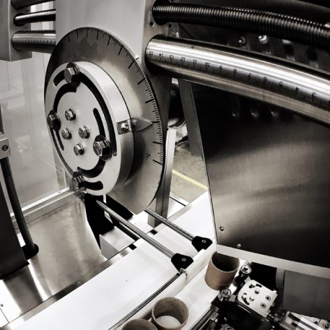 Laser marking inside Cardboard Cores | Arca Labeling & Marking