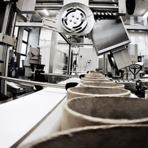 Laser marking inside Cardboard Cores | Arca Labeling & Marking