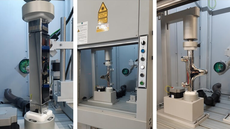 Laser Marking on Thermostatic Showers and Bathtubs - Arca Labeling ...