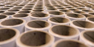 Laser marking inside Cardboard Cores | Arca Labeling & Marking