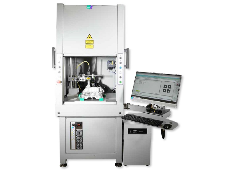LASER MARKER STATION FOR CAR ENGINE - Arca Labeling & Marking