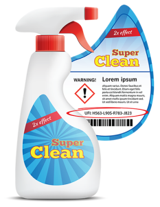 Print Apply system for UFI code regulation - Arca Labeling & Marking